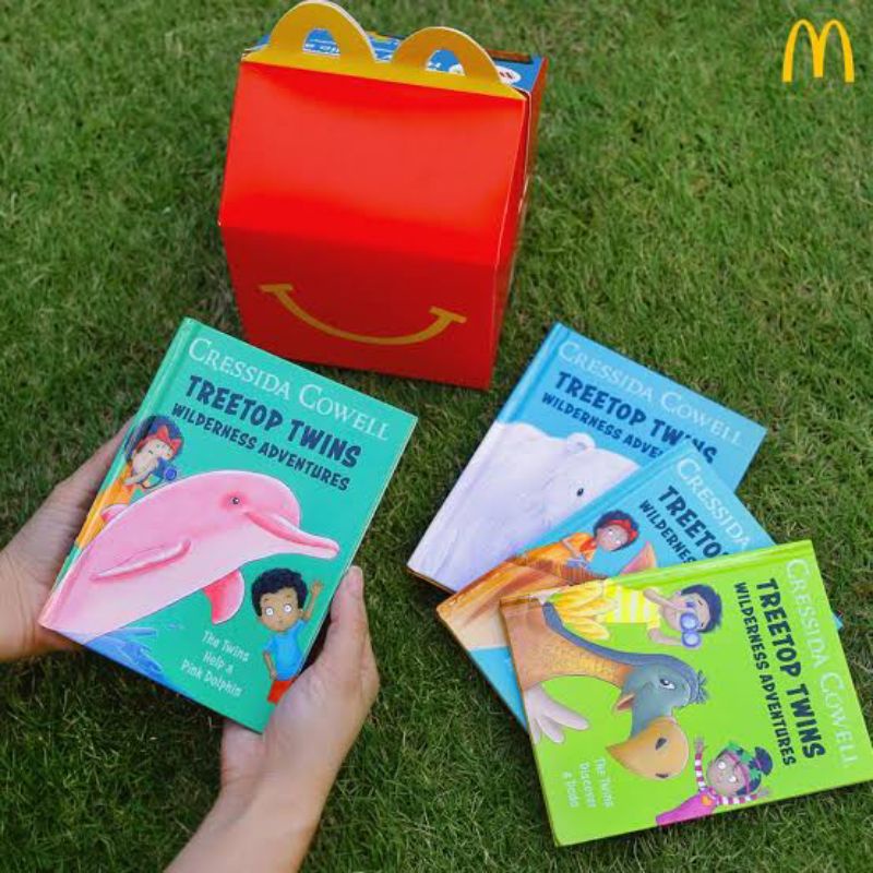 Children's Book Treetop Twins Wilderness Adventures McDonald's Happy ...