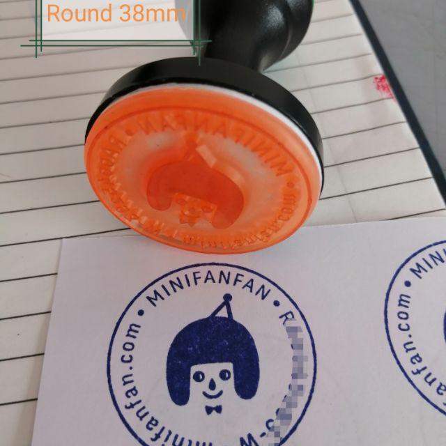 Rubber stamp Round - cop bulat / cop company(WITH OUT INK) Sabah /Sarawak Cod | Shopee Malaysia