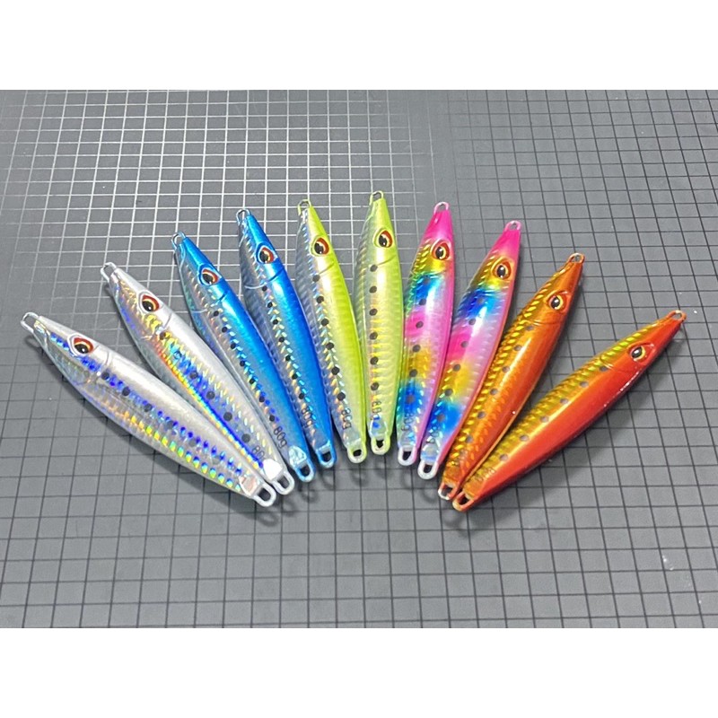 High Speed Jigging Long Slim Jig Tenggiri Jig 80g | Shopee Malaysia