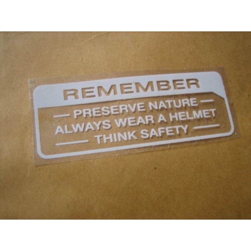 Sticker honda c50/c60/c65/c70/gbo | Shopee Malaysia