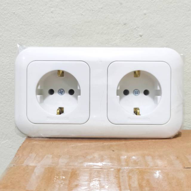 Panasonic Double NCP Socket / Panasonic Double Socket | Shopee Malaysia