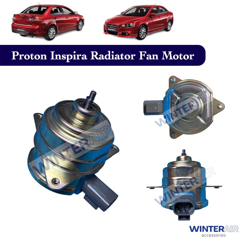 Proton Inspira / Mitsubishi Lancer • Air Cond Radiator & Fan Motor ...
