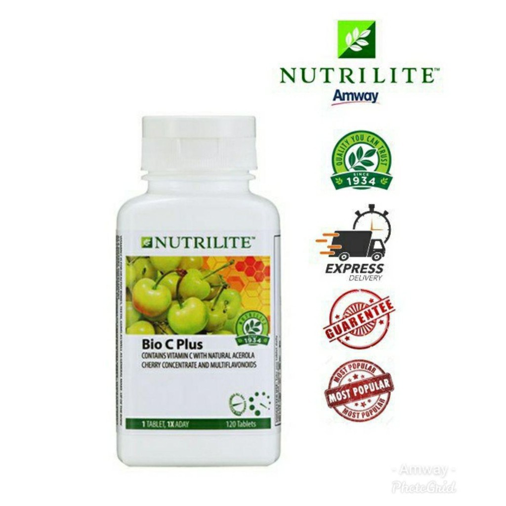 🔥HOT ITEM🔥NUTRILITE Bio C Plus All Day Formula (60 tab/120 tab ...