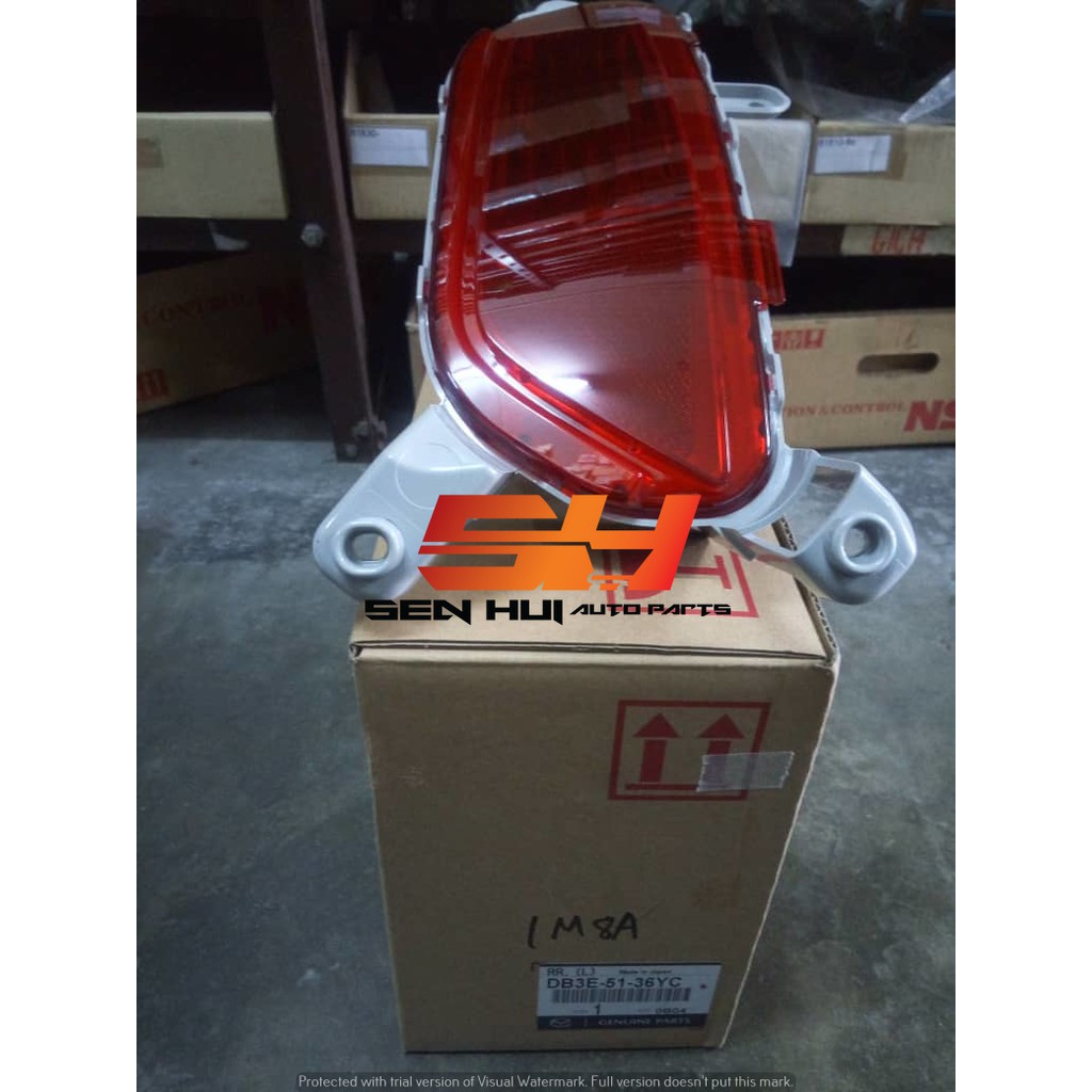 Mazda CX3 Skyactive Rear Bumper Reflector Left LH DB3E5136YC Genuine ...