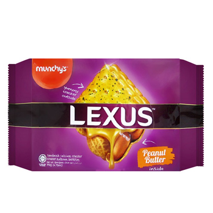 Munchy's Lexus Peanut Sandwich 190gm | Shopee Malaysia
