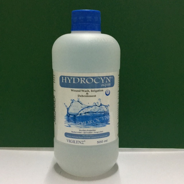Hydrocyn aqua wound wash 500ml expiry 4/2020 | Shopee Malaysia