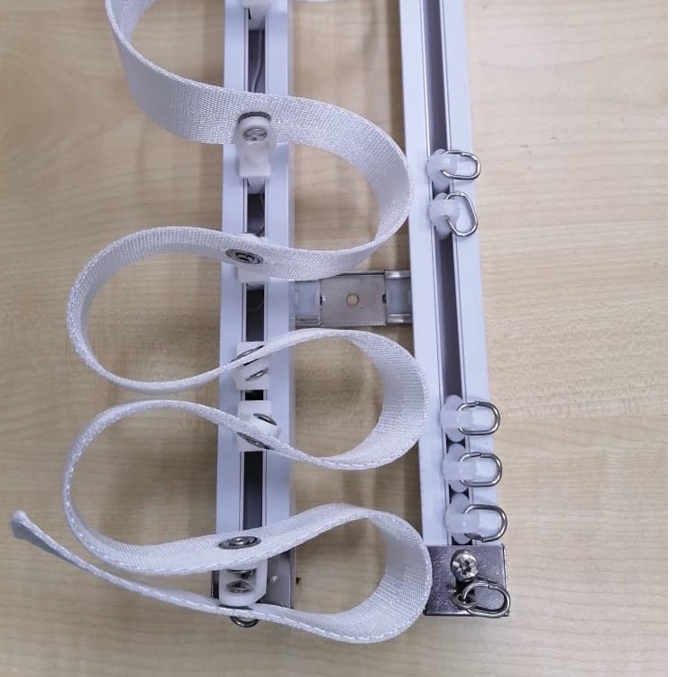 Ripple Fold Track S Curtain Track Double Ripple Fold | Shopee Malaysia