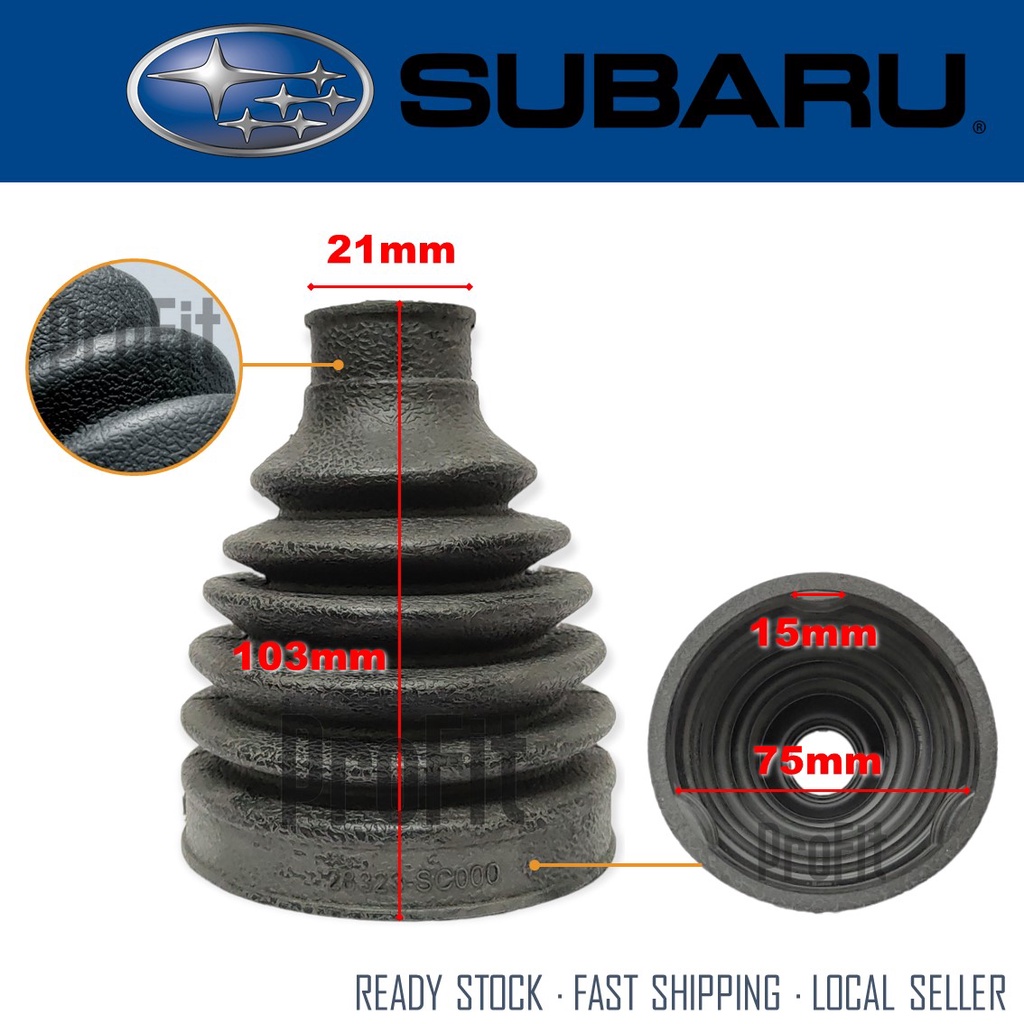 1M Warranty / Subaru XV GP7 GT7 / Forester SJ5 / 21mm - 75mm Subaru ...