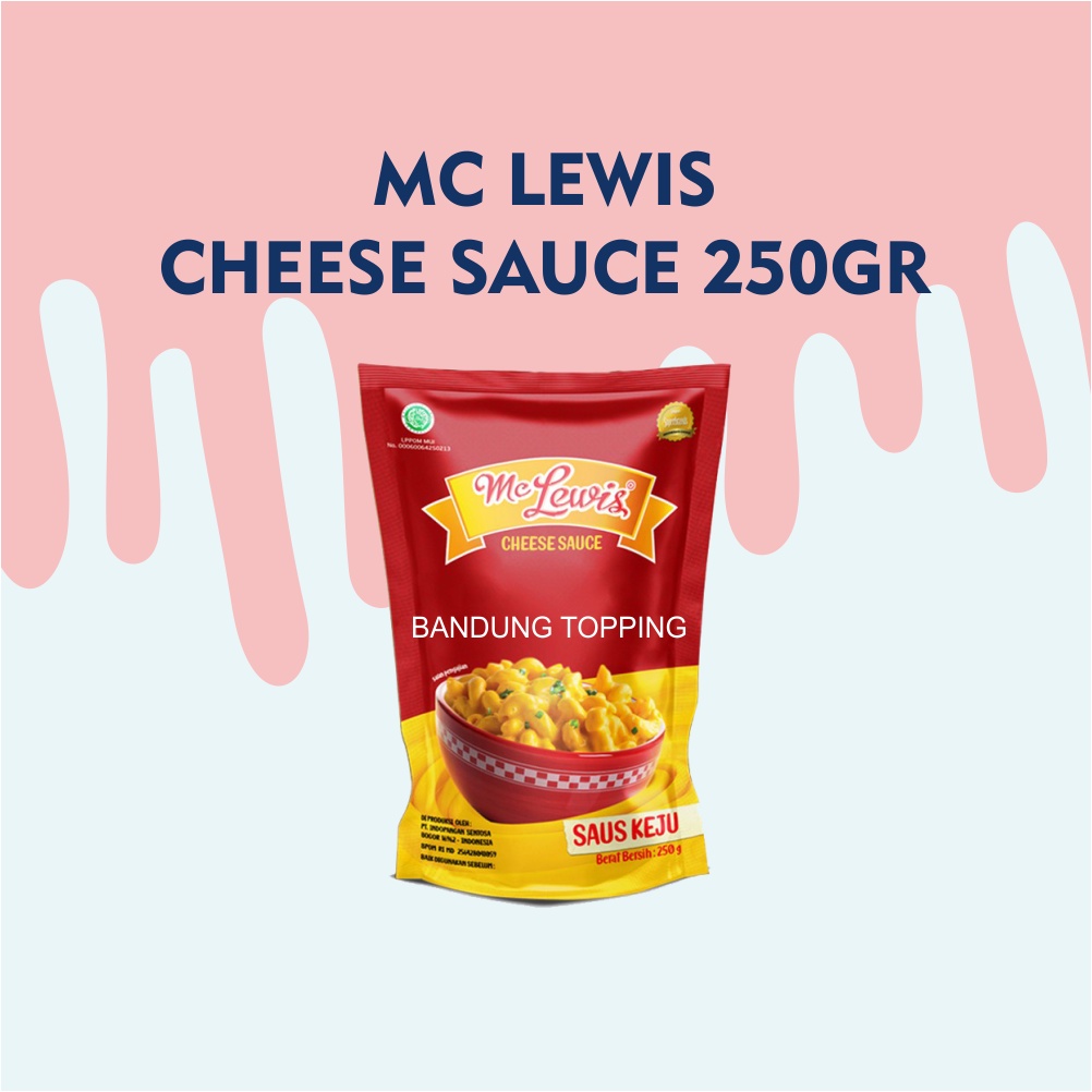Mc Lewis Cheese Sauce 250gr | Shopee Malaysia