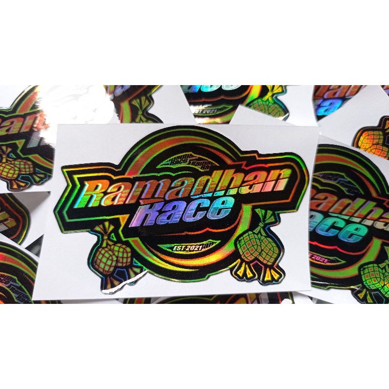 Ramadan RACE STICKER | Shopee Malaysia