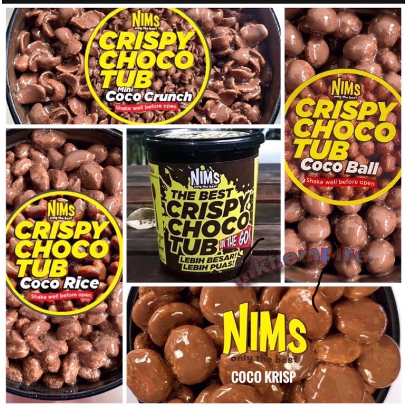 SPECIAL OFFER!!!! 💗NIMS CRISPY CHOCO TUB 💗 COCHO TUB COCO RICE & COCO ...