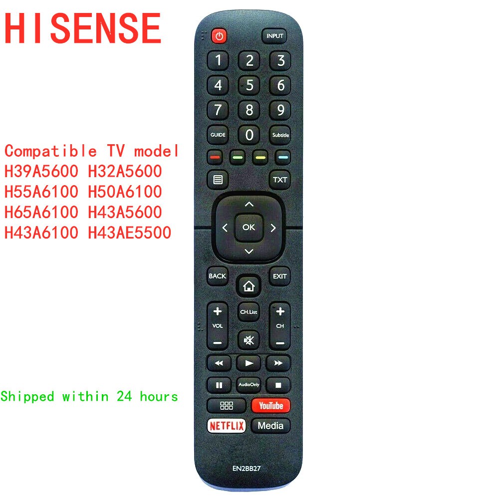 For Devant Hisense original smart TV remote control EN2BB27 EN2BB27HB ...