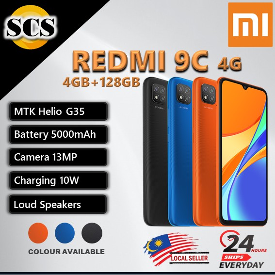 ORIGINAL REDMI 9C 4G (4GB RAM + 128GB ROM) | Shopee Malaysia
