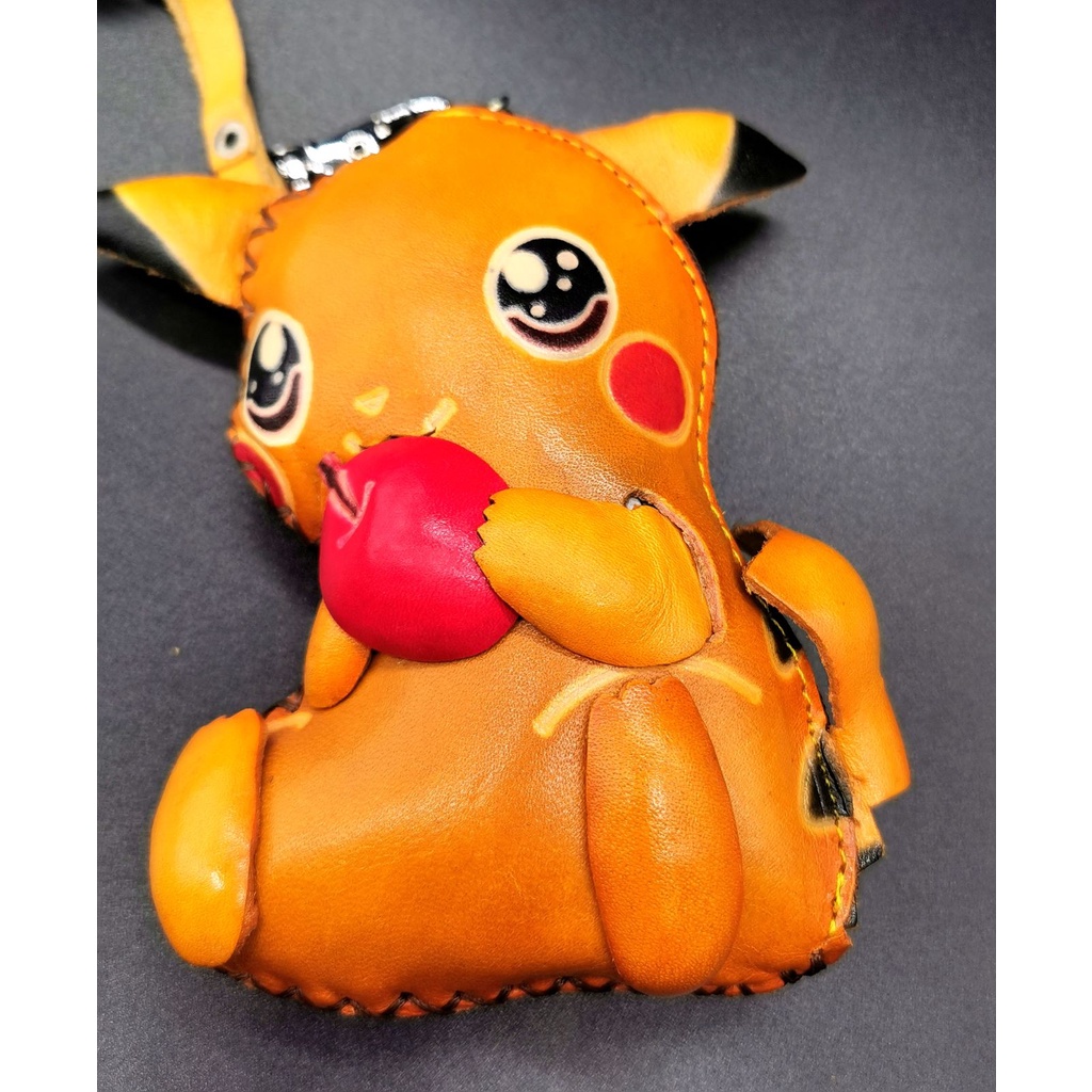Unicalf Leather Coin Purse | Pikachu | Pokemon | Handmade | Cowhide ...