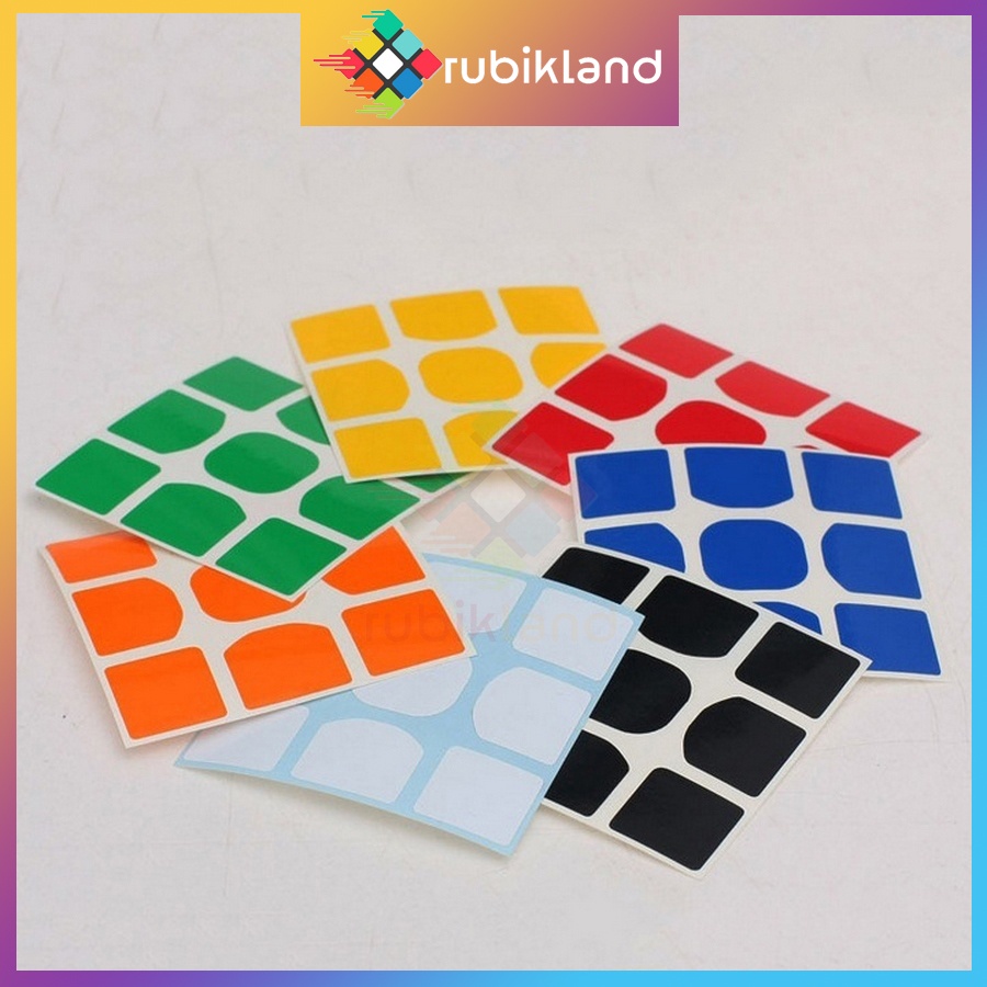 Sticker Rubik Gan 3x3 Rubic 3-Storey Edge - Rubik Land | Shopee Malaysia