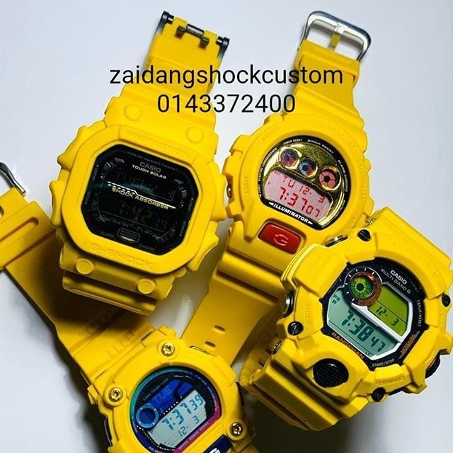 TALI JAM/BNB CUSTOM KUNING PIAWWW. GW9400 RANGEMAN, DW6900, GA/GD, GX56 ...