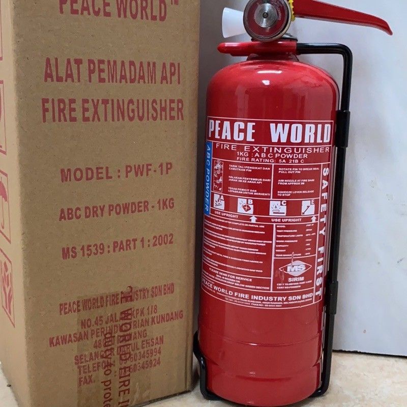 [PS] Vehicle Fire Extinguisher / Alat Pemadam Api Kenderaan 1kg ...