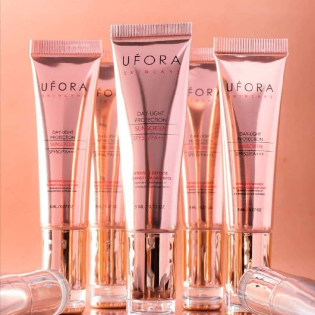 💯 Original UFORA Beauty Skincare UV Sunscreen SPF50 10 ml | Shopee Malaysia
