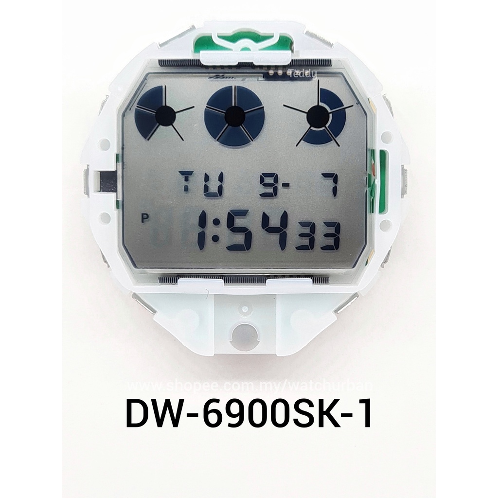 CASIO G-SHOCK MODULE DW6900 DW6600 ENGINE 3230 100% ORIGINAL DW-6900 ...