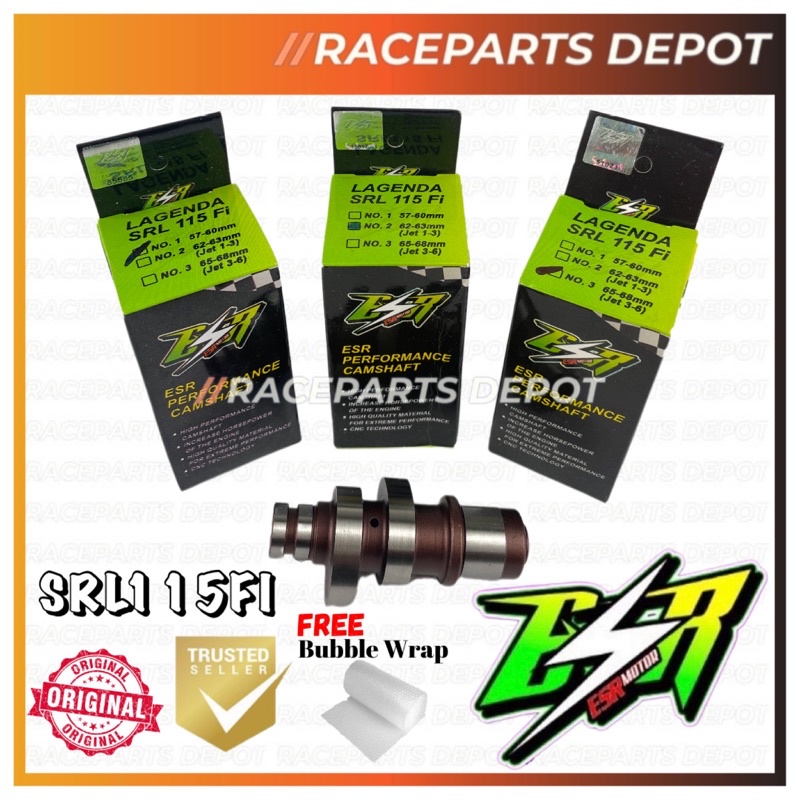 ESR Cam Shaft Fuel Injection Lagenda 115fi / SRL 115 | Shopee Malaysia