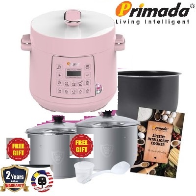 Primada LIMITED EDITION 4L Triple Pots Pressure Cooker MPC4000 (1 NON ...
