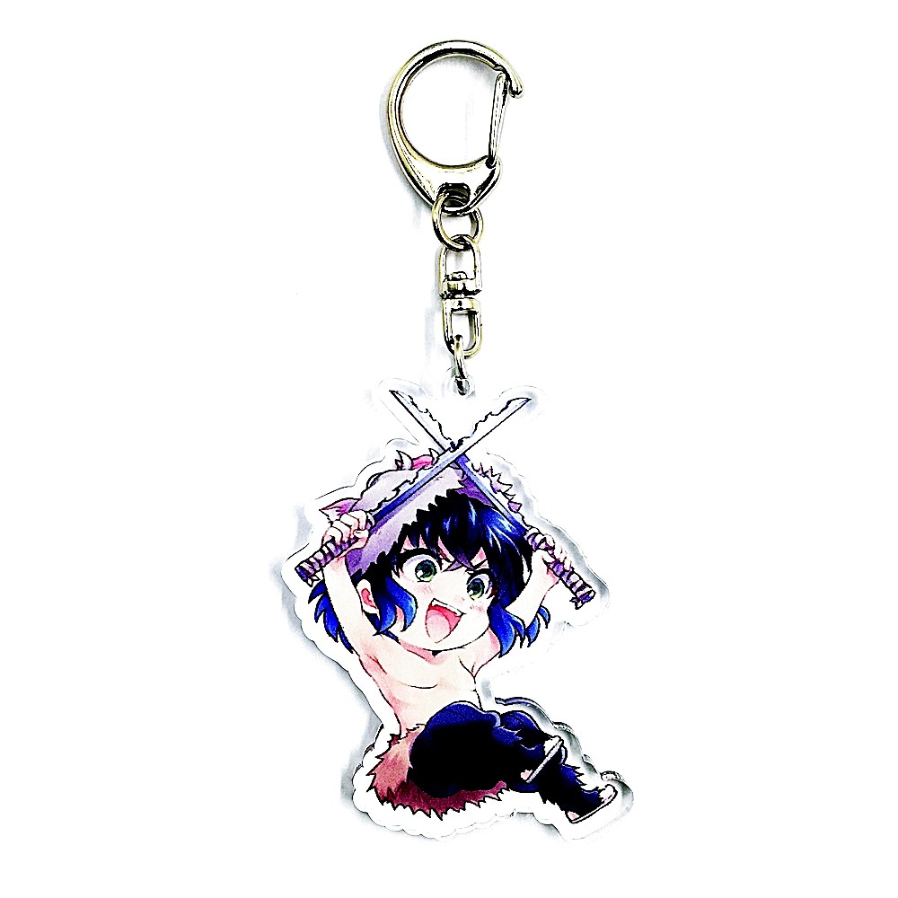 Demon Slayer Kimetsu no Yaiba Keychain Tanjiro Kamado Nezuko Kamado ...