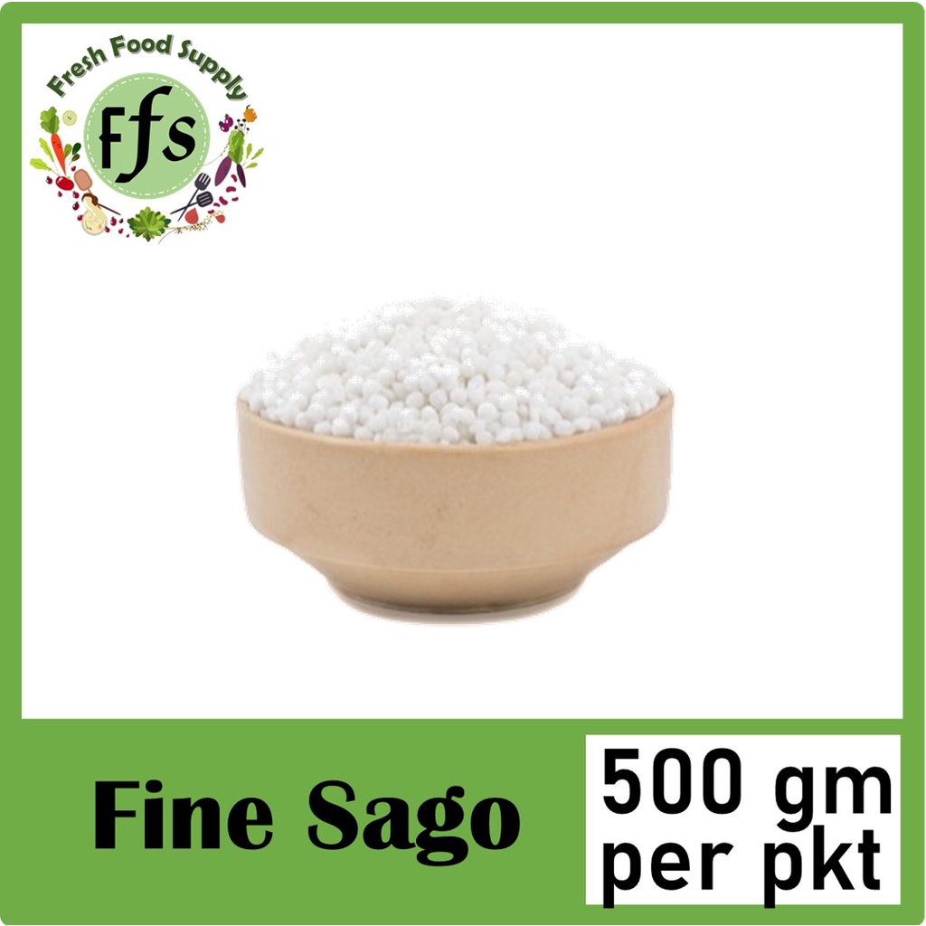FINE SAGO / SAGO HALUS 500G | Shopee Malaysia