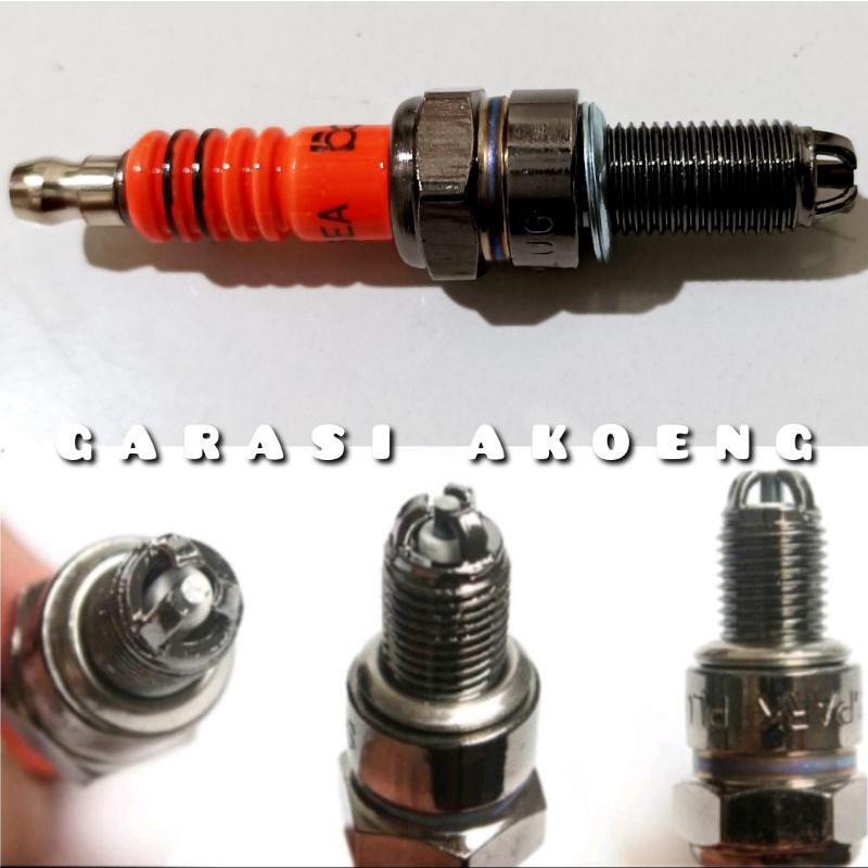GENIO SUZUKI Motorcycle Racing Spark Plug 3 Three Feet Electrode Yamaha ...