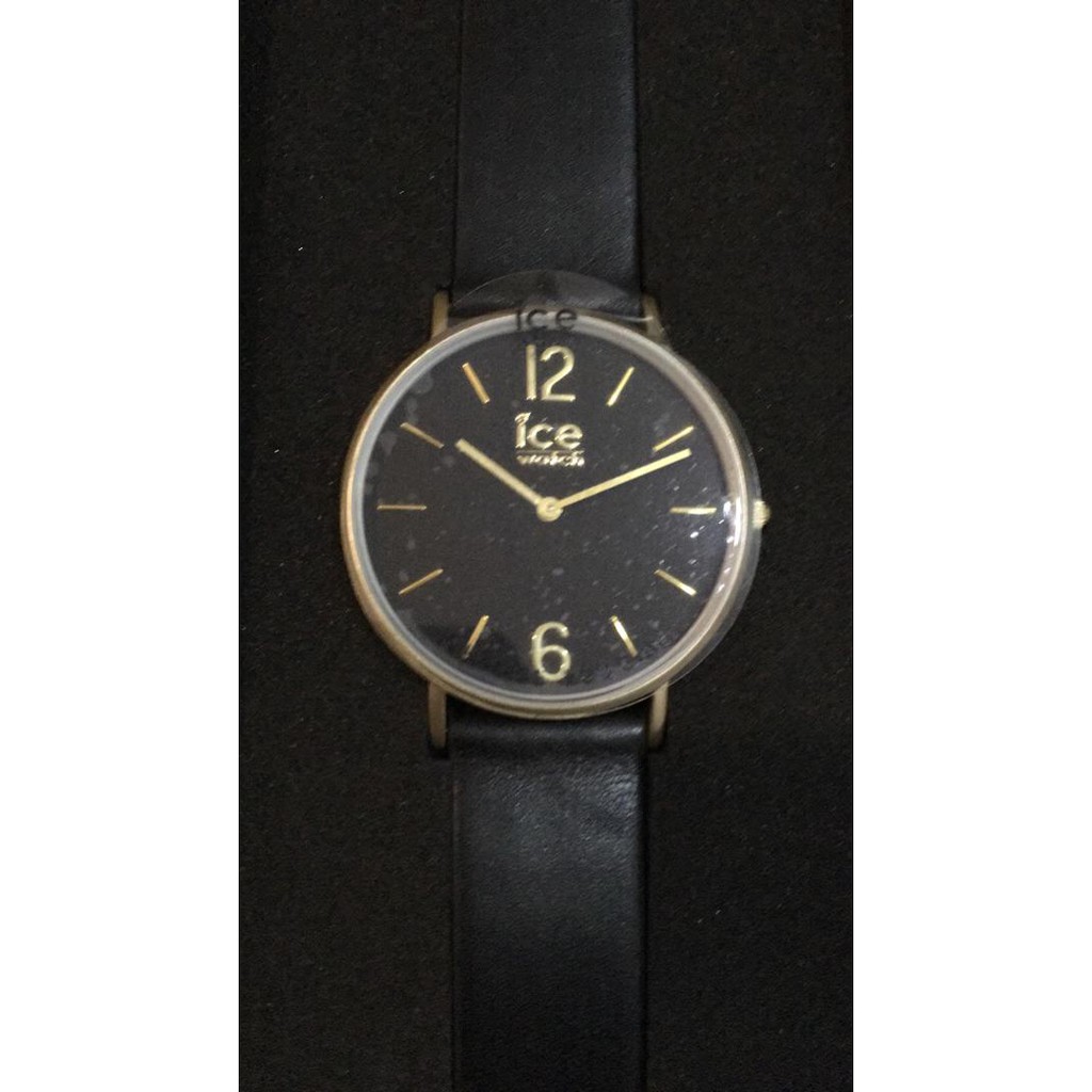 Ice-Watch City, Black Gold | Shopee Malaysia