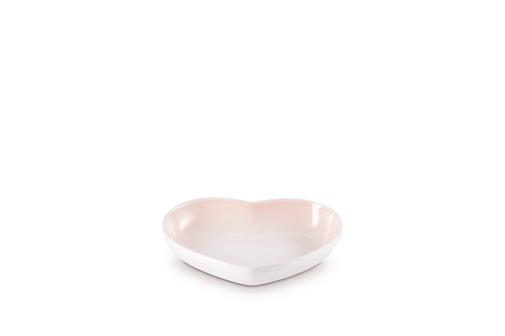 Le Creuset Stoneware Small Heart Dish 13cm - Shell Pink | Shopee Malaysia