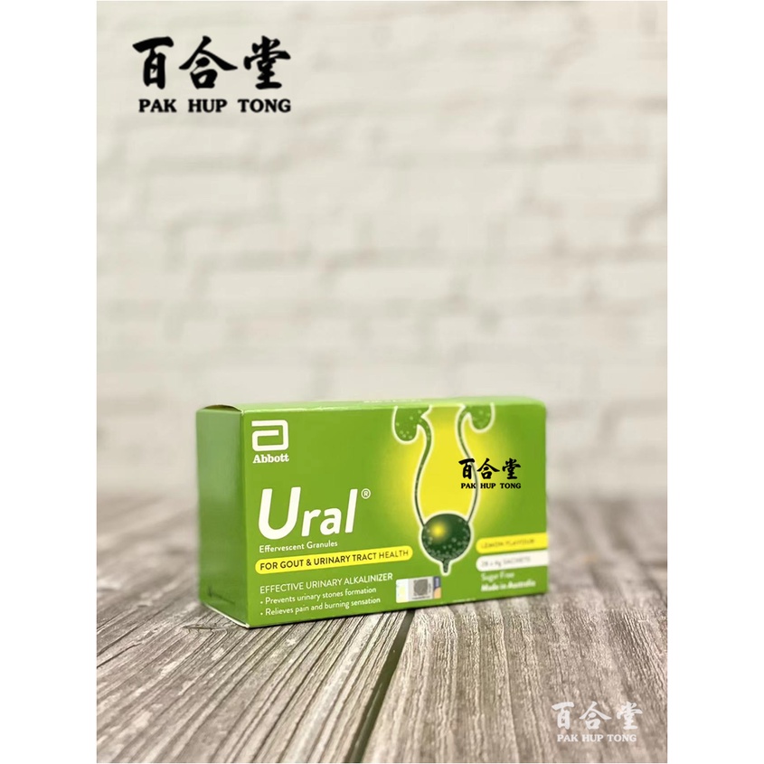 ABBOTT - URAL EFFERVESCENT GRANULES : FOR GOUT & URINARY TRACT HEALTH ...