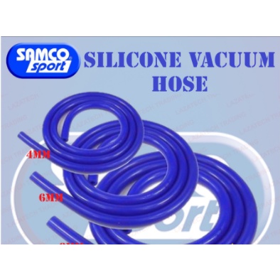 HOSE VACUUM SILICONE/Samco Silicone Vacuum Hose 3mm 4mm 6mm 8mm 10mm (1meter =100cm=3kaki ...