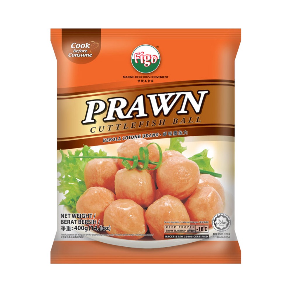 Figo Prawn Cuttlefish Ball 400g | Shopee Malaysia