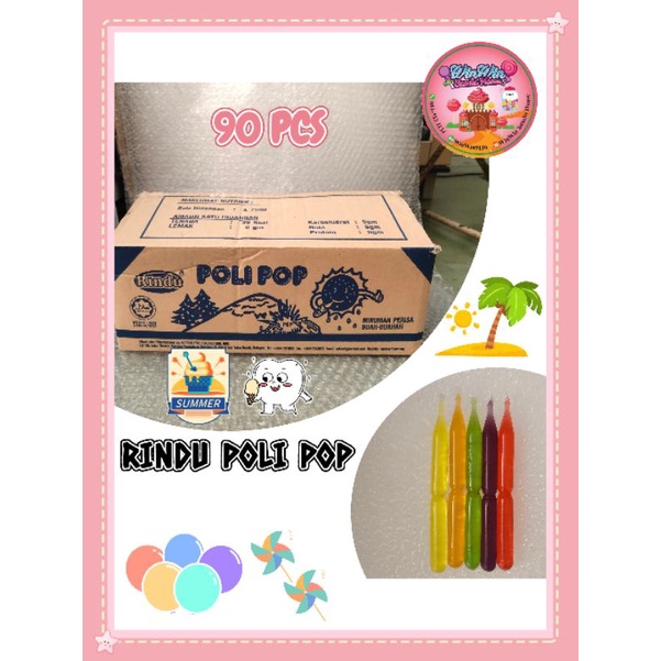 RINDU POLI POP 水果口味冰棒 | Shopee Malaysia