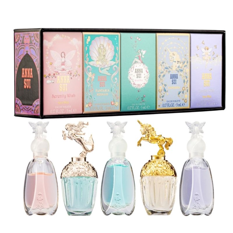 Anna Sui 5in1 Compact Mini Set (5ml) 💯Original Airport Duty Free/Duty ...