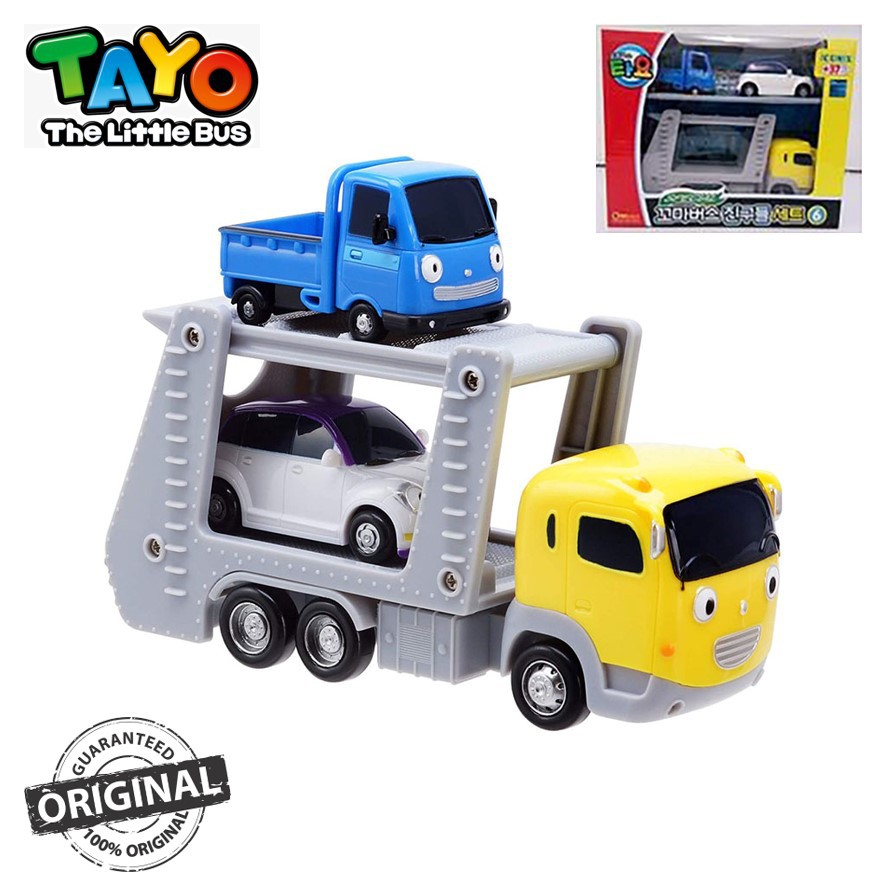 Original Tayo The Little Bus 4 Style Mini Cars Set of 5 TYT118002 Carry ...