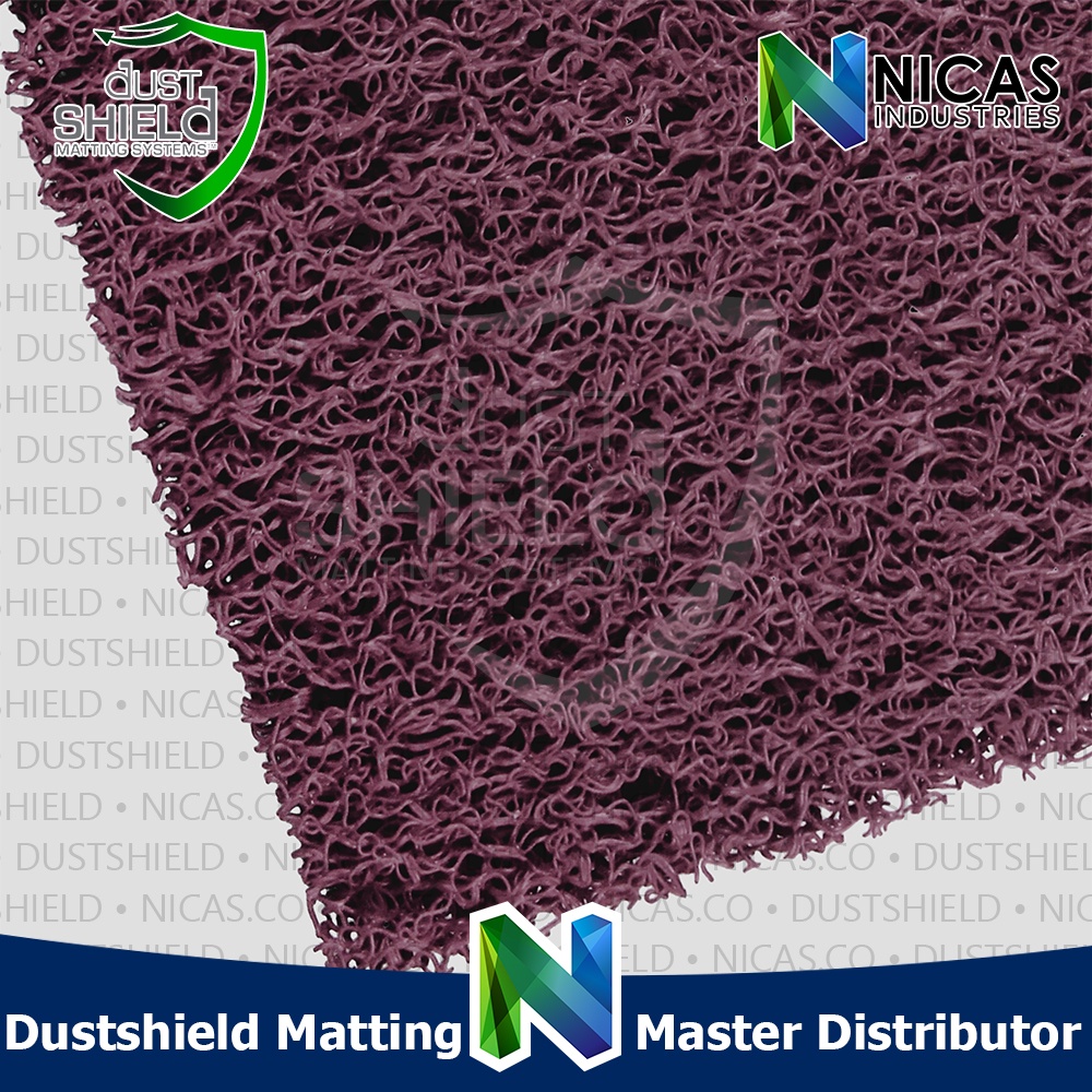 DUSTSHIELD COIL MAT MAROON Standard Size | Spaghetti Mat | Maggi Mat ...