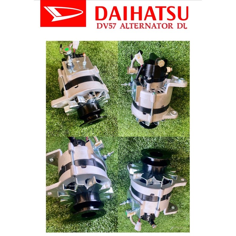 ALTERNATOR LORRY DAIHATSU DELTA DV57 DV58 FOR ENGINE MODEL TOYOTA DL ...