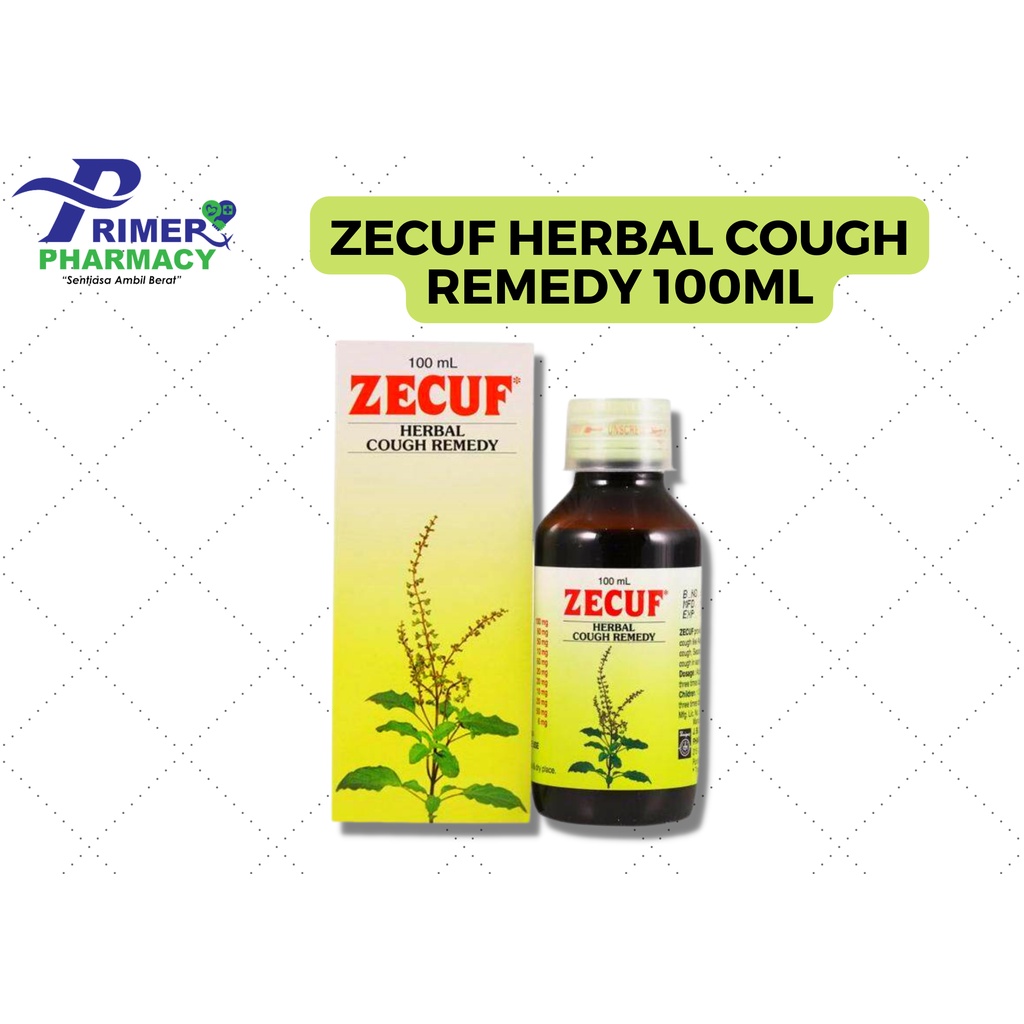 Zecuf Herbal Cough Remedy 100ml | Shopee Malaysia