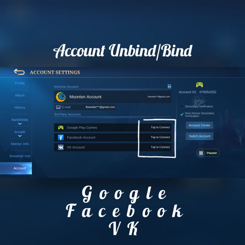 Unbind / Bind ML 🌟Privacy Safety🌟 | Shopee Malaysia