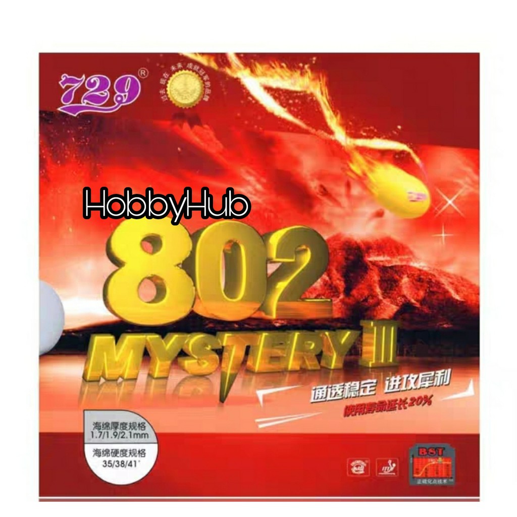 Friendship 729 Rubber 729 802 Rubber Mystery 3 Short Pimples Rubber Table Tennis Rubber Ping ...