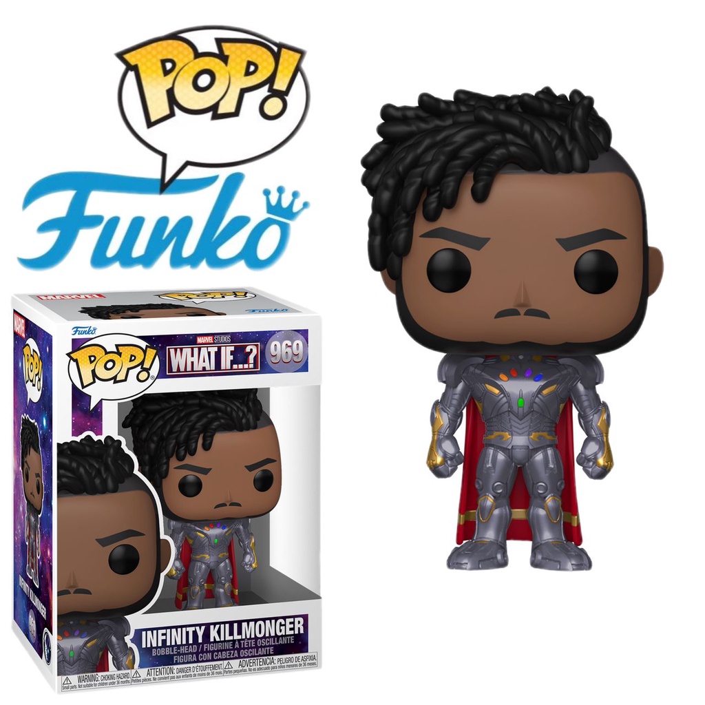 Funko Pop Vinyl Infinity Killmonger Marvel Studios What If ? 969 ...