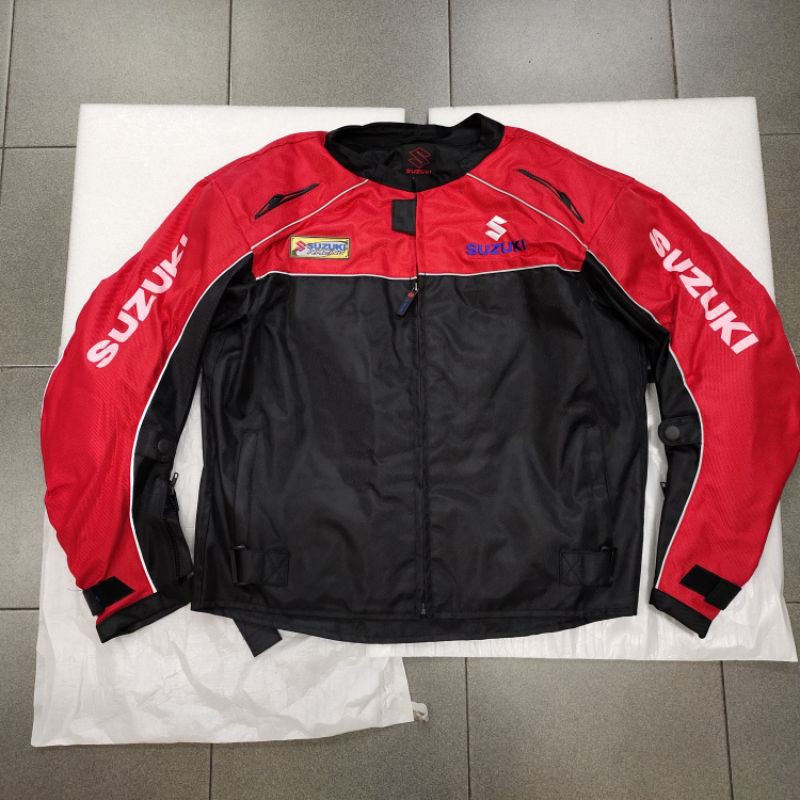 🔥LIMITED EDITION SAFETY RIDING JACKET PROTECTION JACKET ORIGINAL SUZUKI ...