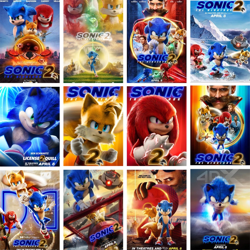 Sonic The Hedgehog 2 Fridge Magnet | Shopee Malaysia