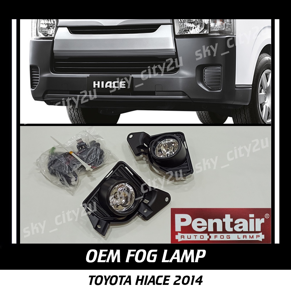 Pentair Toyota Hiace Van Oem Fog Lamp H200 2014 2015 2016 2017 2018 ...
