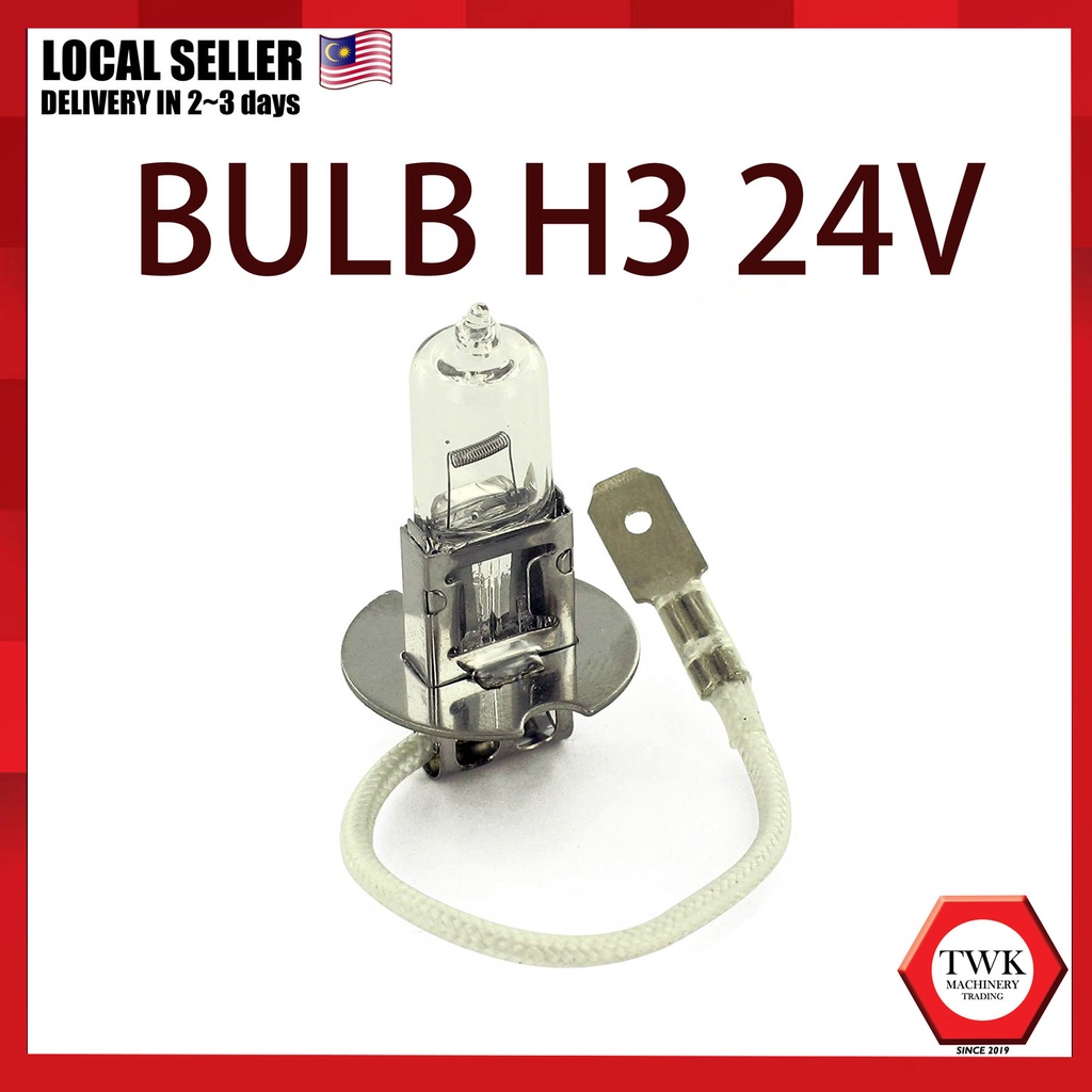 TWK MENTOL H3 HALOGEN SPORTLIGHT BULB 24V/12V 55/70W | Shopee Malaysia