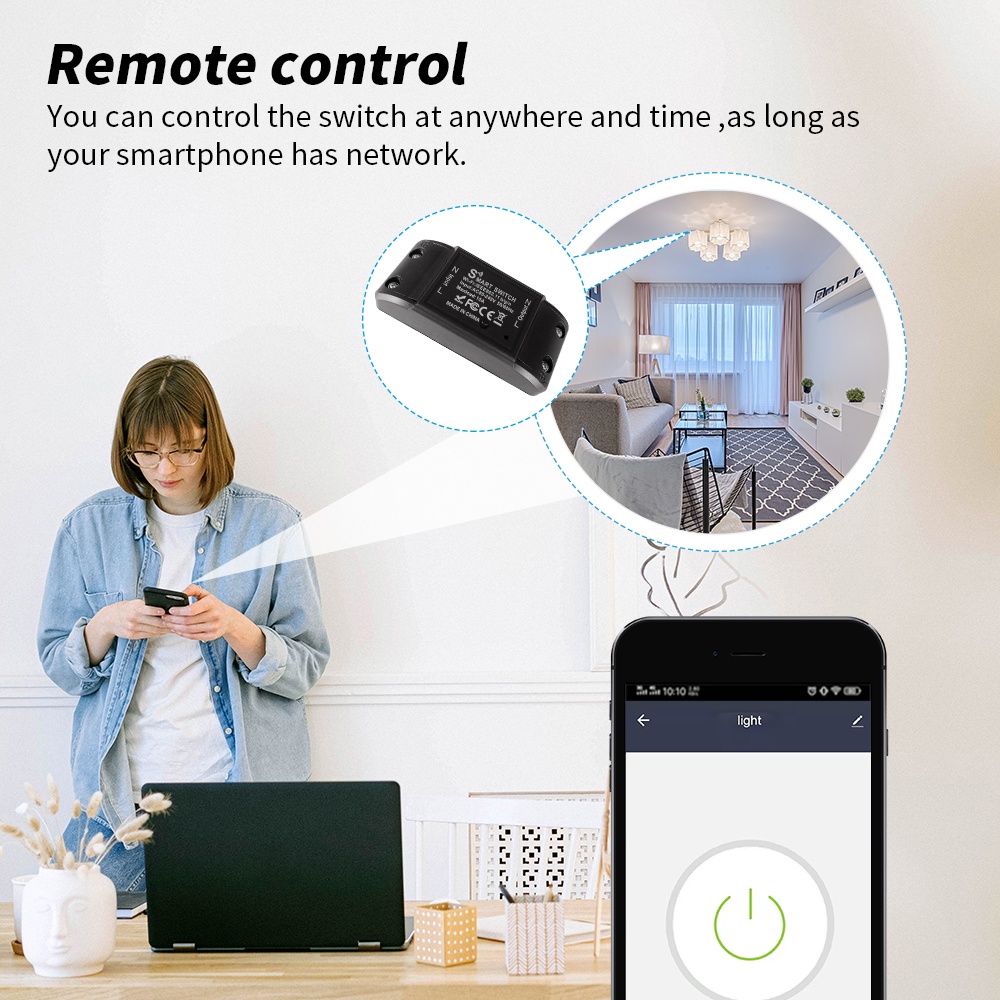 Tuya WiFi switch Smart Switch DIY Switch Timer Switch support Smart ...
