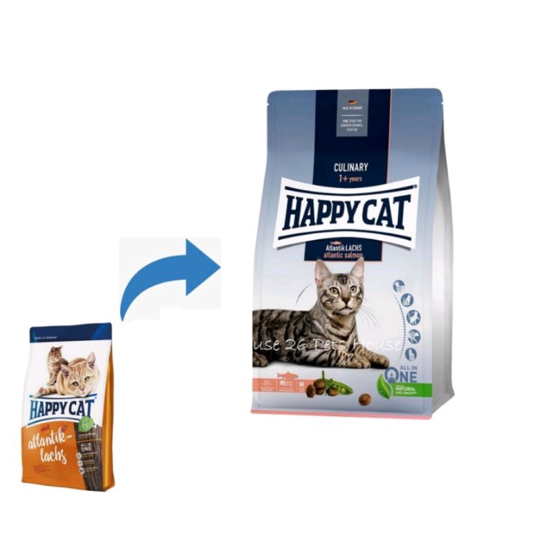Happy Cat Dry Cat Food 1KG Repack(Atlantik Salmon/ Beef/Weide Lamm ...