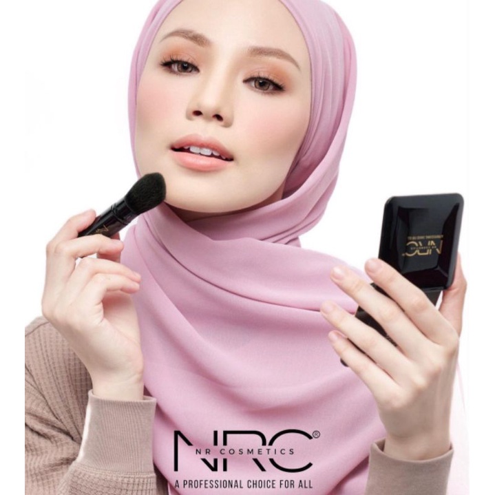 NRC Compact Powder + Universal Brush | Shopee Malaysia