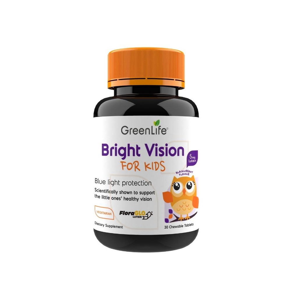GreenLife Bright Vision for Kids Chewable Tablets 30s (New Formula) | Shopee Malaysia
